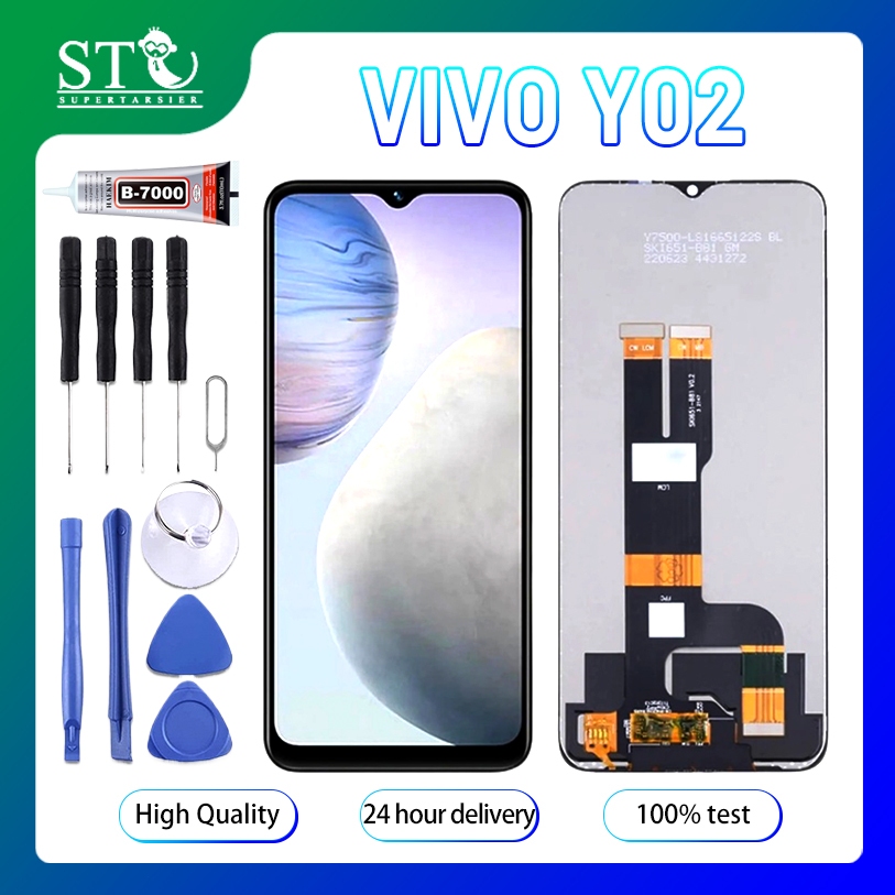 For Y02 Y02S Hd display Silky smooth touch LCD Replacement | Shopee ...