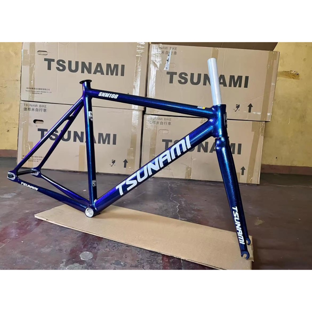 Tsunami SNM100 Fixed Gear Bike Frame | Shopee Philippines