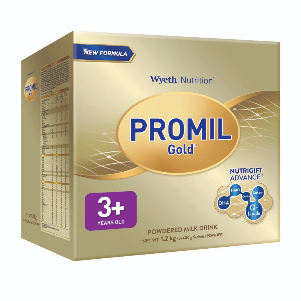 PROMIL GOLD FOUR Powdered Milk Drink for Over 3 years Old Box 1.2kg ...