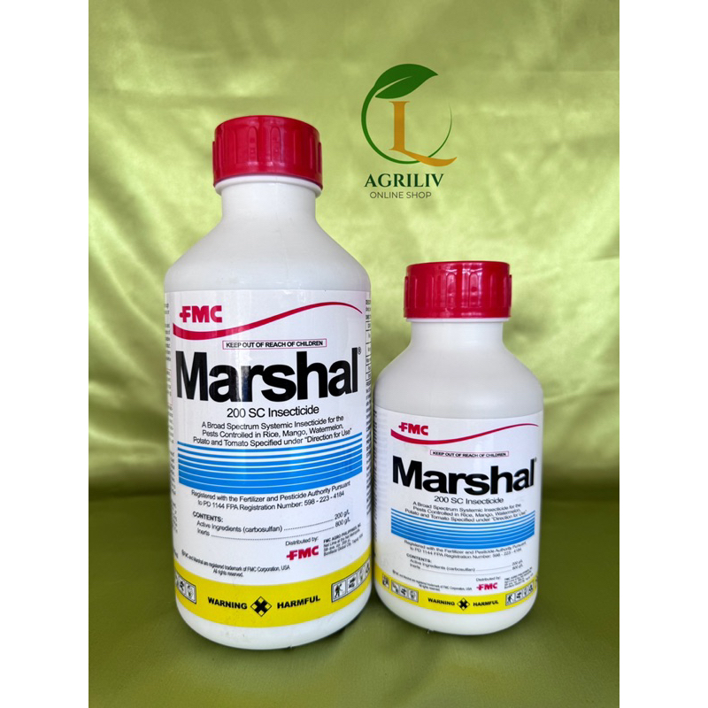 Marshal 200 SC Insecticide 500mL/1L (FMC) | Shopee Philippines