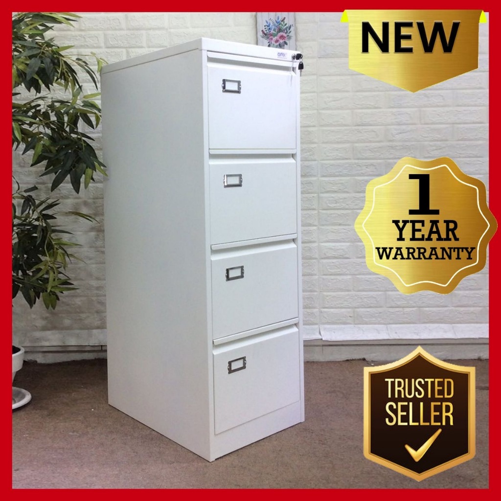 Vertical 4-Drawer Steel Filing Cabinet | Shopee Philippines