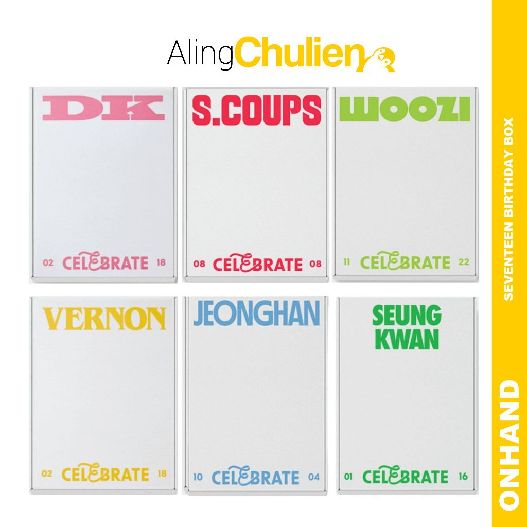 ONHAND Seventeen Happy Jeonghan Day Birthday Box Ver. 3 | Shopee Philippines