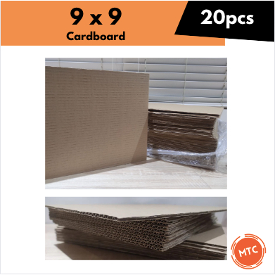 20pcs. Cardboard 9x9 Inches Corrugated Card Board Pads For Packaging ...