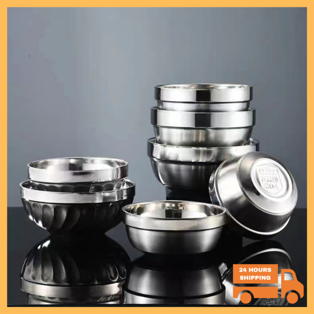 TINDAHAN Stainless Storage Rice Bowl Container Food Storage ...