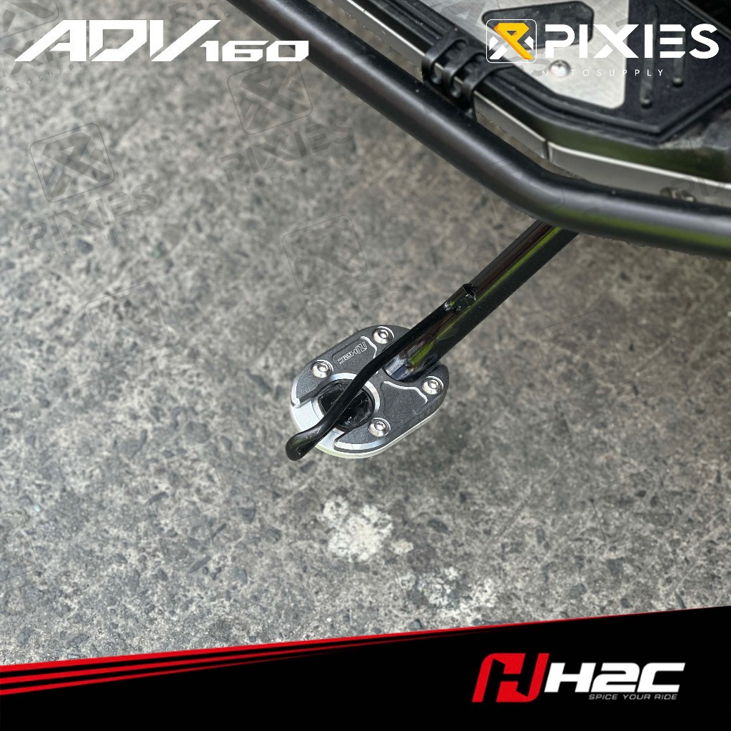 H2C SIDE STAND SHOE ENLARGER for HONDA ADV 150 / ADV 160 | Shopee ...