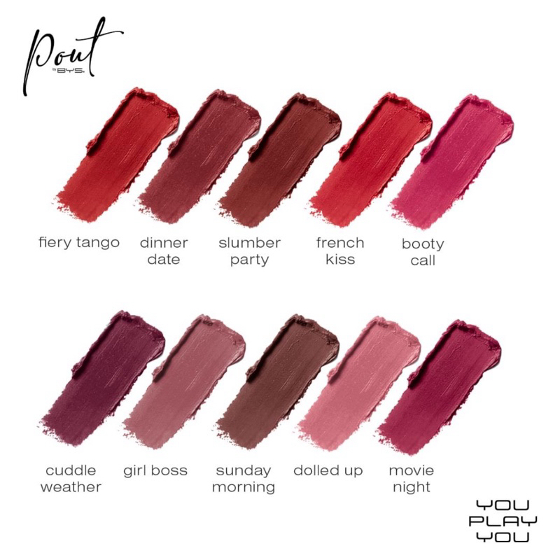 Brand New Auth BYS Pout Lipstick / BYS x Han So Hee | Shopee Philippines