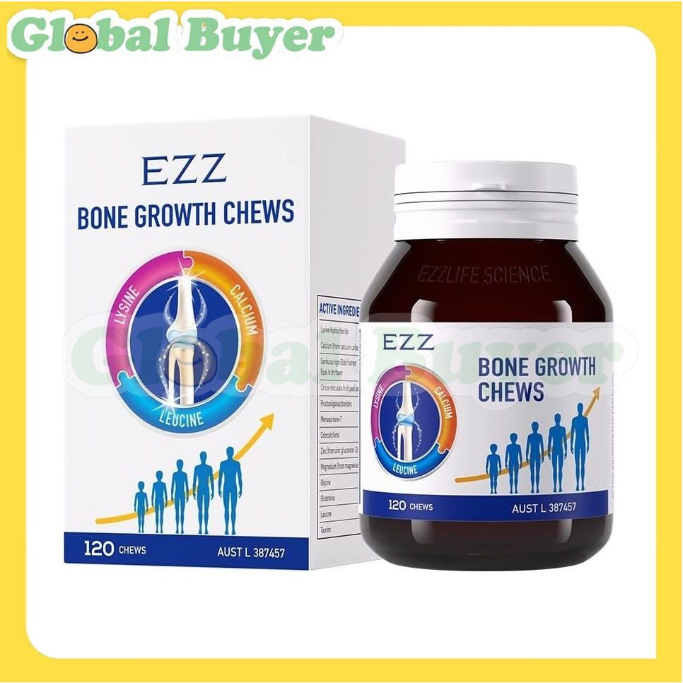 EZZ Bone Growth Chews 120 Tablets | Shopee Philippines