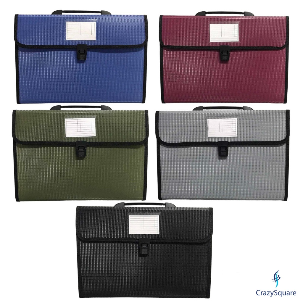 CSQUARE Long Expandable File Envelope for School and Office Use ...