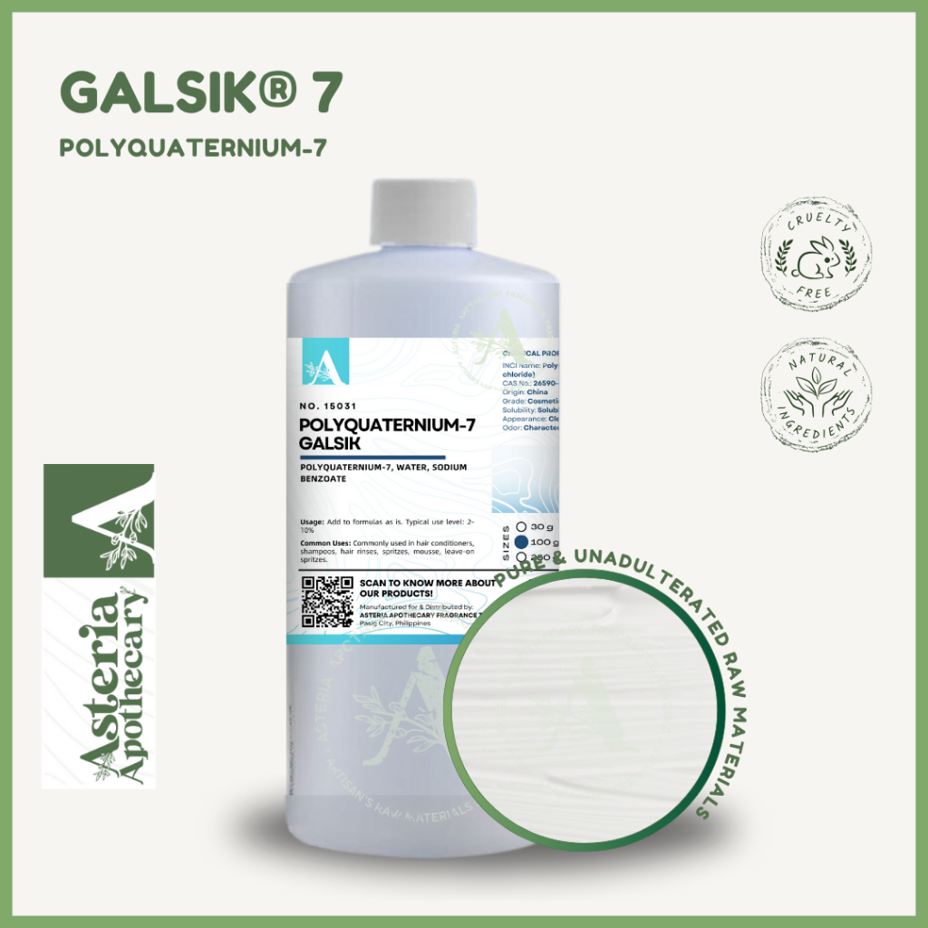 Polyquaternium-7 | Galsilk 250g, 500g, 1Kg - Asteria Apothecary ...