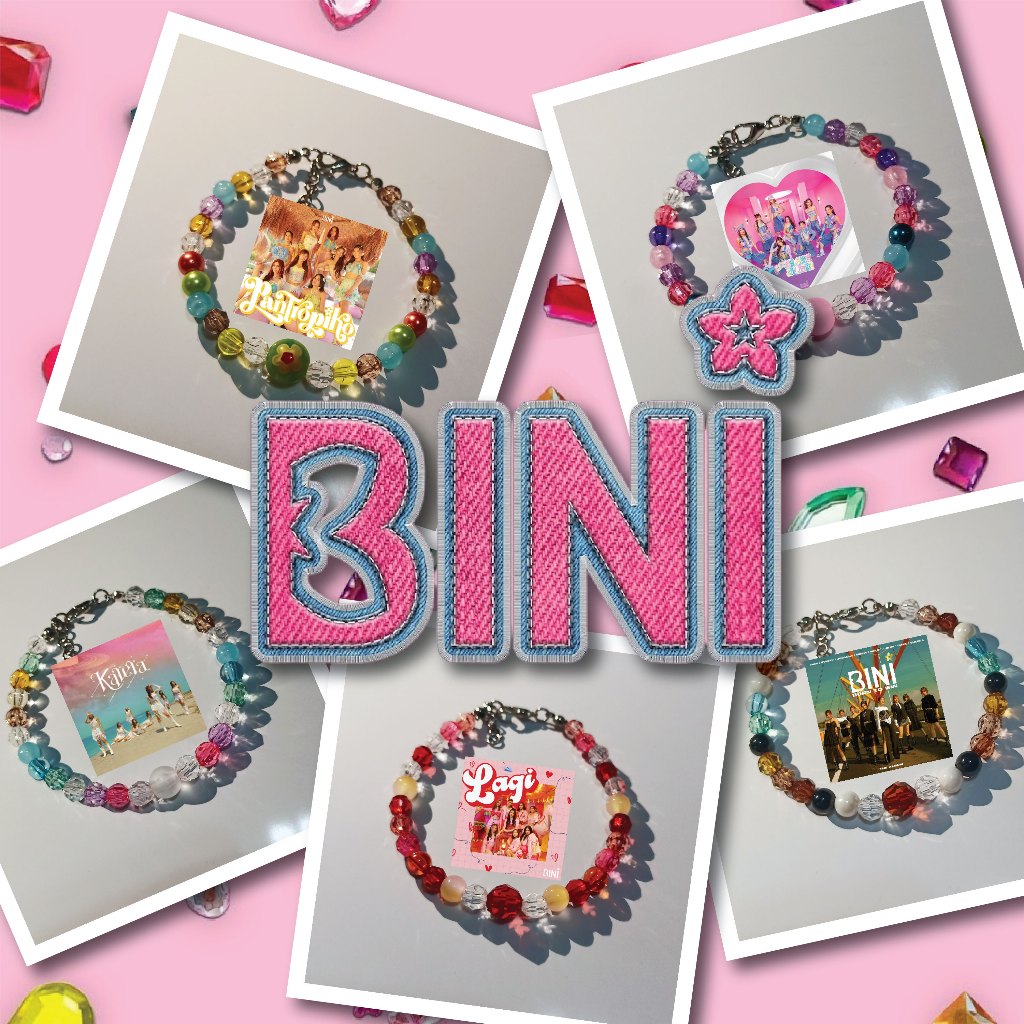 BINI Inspired Bracelet, Pantropiko, Lagi, Karera, Salamin Salamin, Born ...