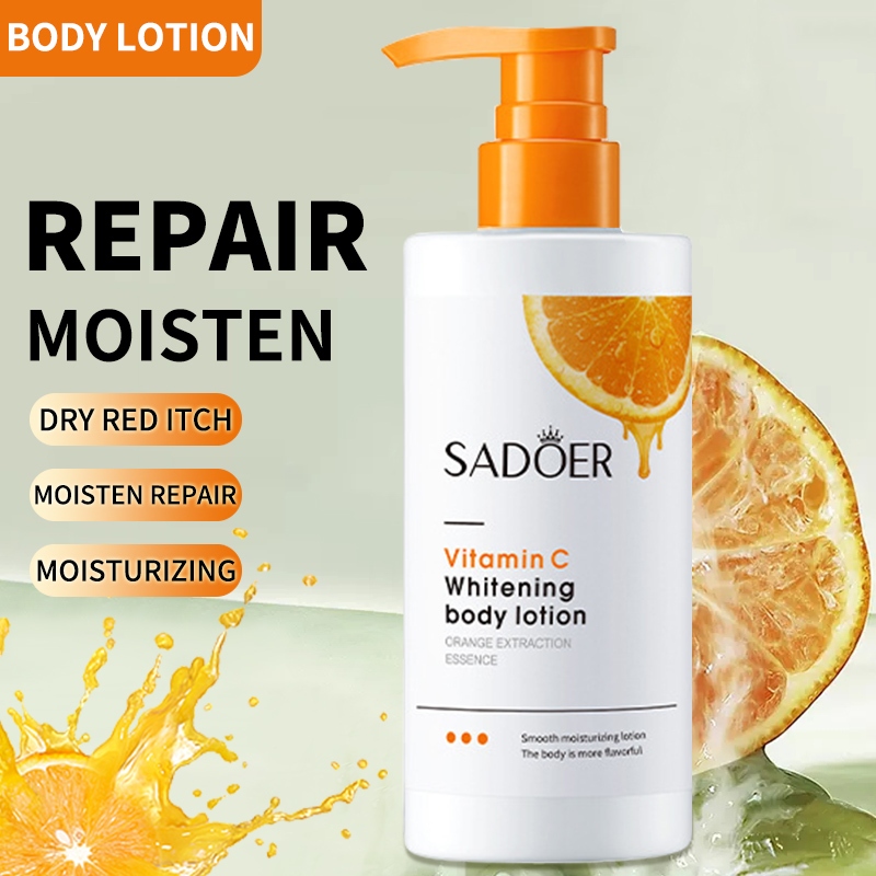 Vitamin C whitening body lotion long-lasting moisturizing dryness anti ... Vitamin C whitening body lotion long-lasting moisturizing dryness anti ...