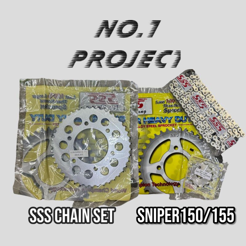 SSS Chain set 14-43 Gold R150 | Shopee Philippines
