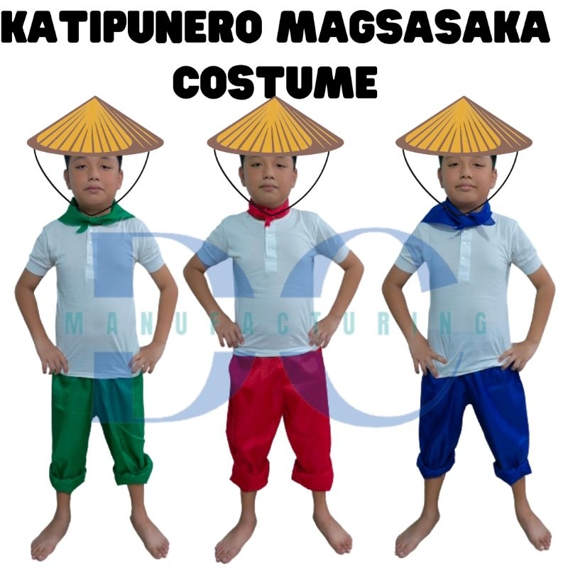 DC Katipunero Magsasaka Farmer Costume Set Traditional Filipino Attire ...