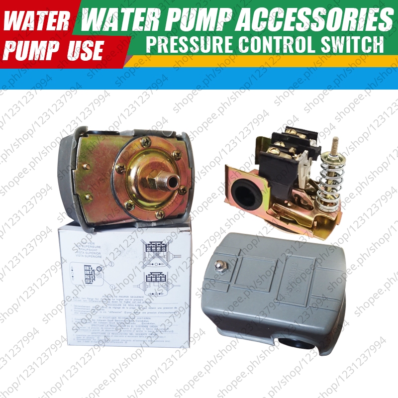 Water pump pressure switch automatic switch JET pump booster pump 1HP ...