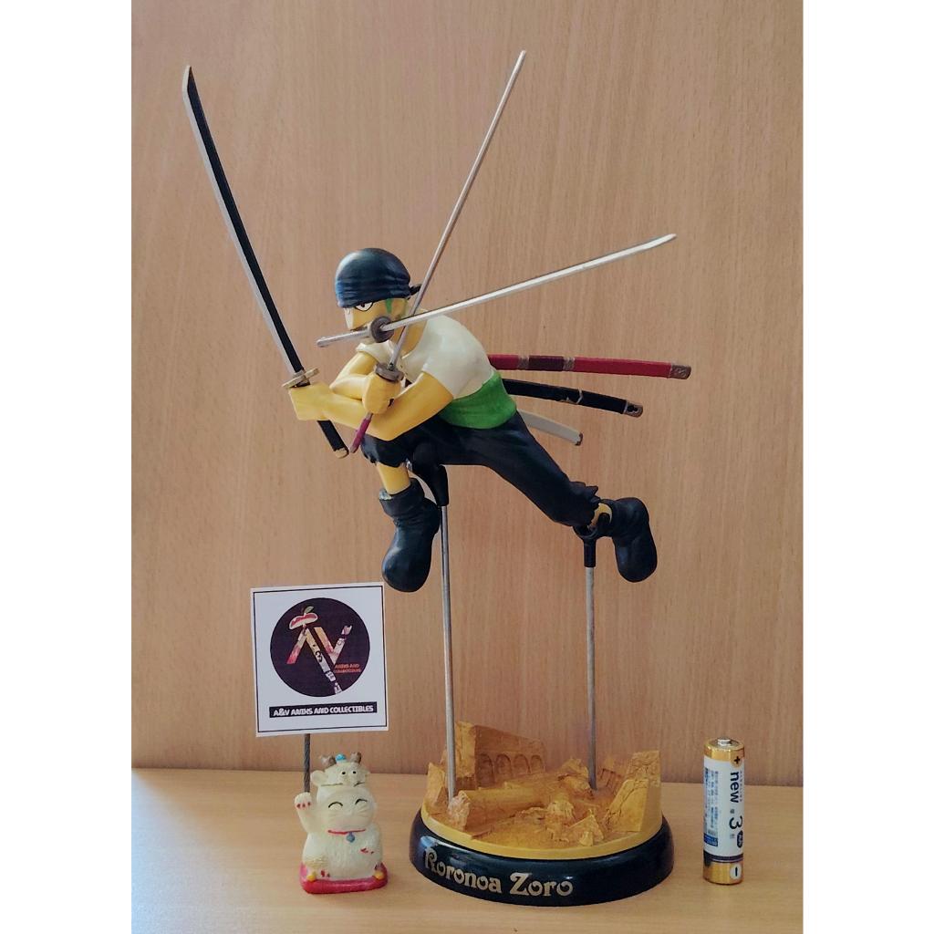 [ AUTHENTIC ] Onepiece Anime and Manga Diorama Figure - Roronoa Zoro ...