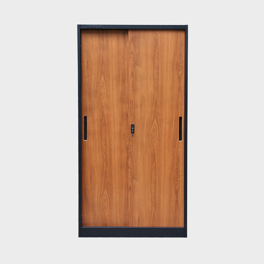 Astra Draco Storage cabinet with Sliding metal doors Home Office Living ...