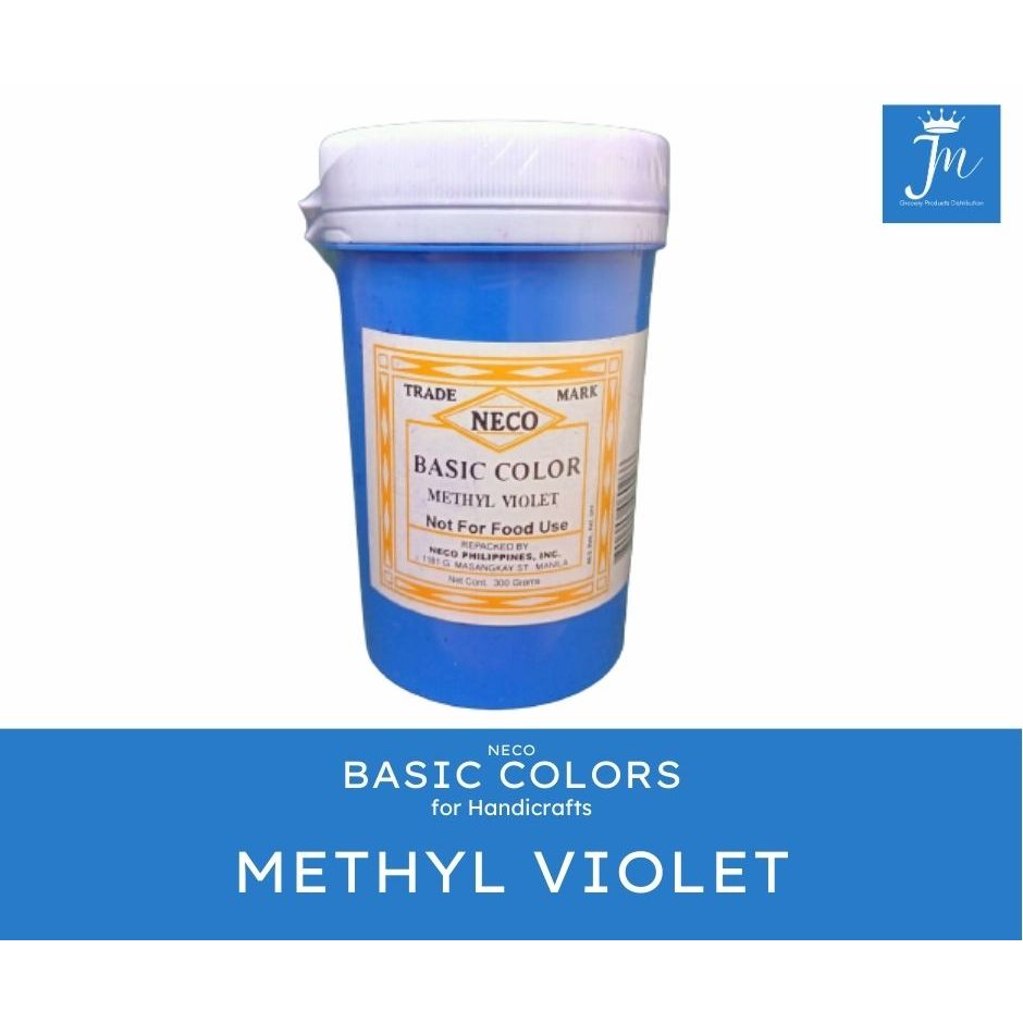 NECO Methyl Violet Basic Color 300gms Used in Handicrafts, NOT for food ...