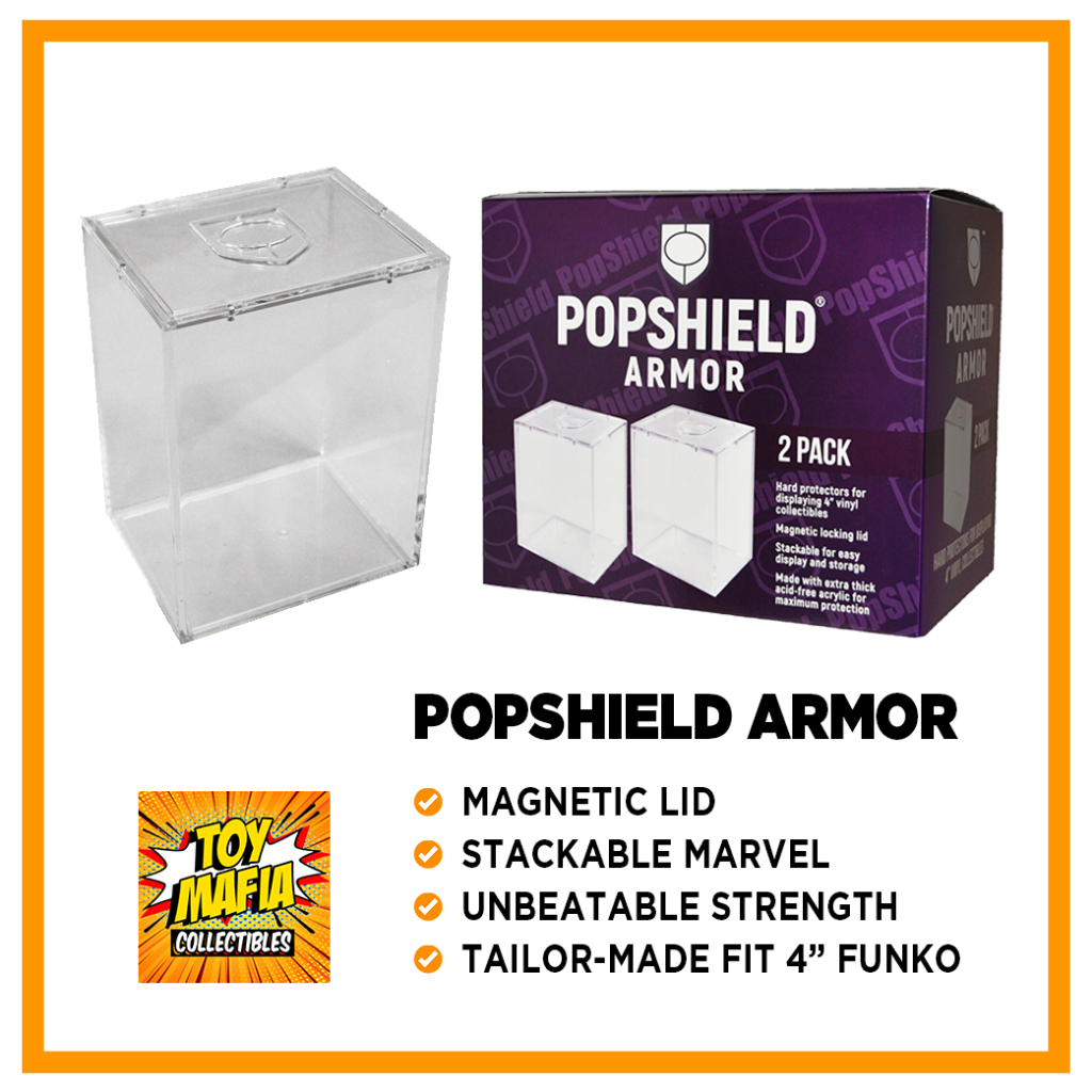 Popshield Armor - Funko Pop! Acrylic Protector (2 pieces per pack) | Shopee Philippines