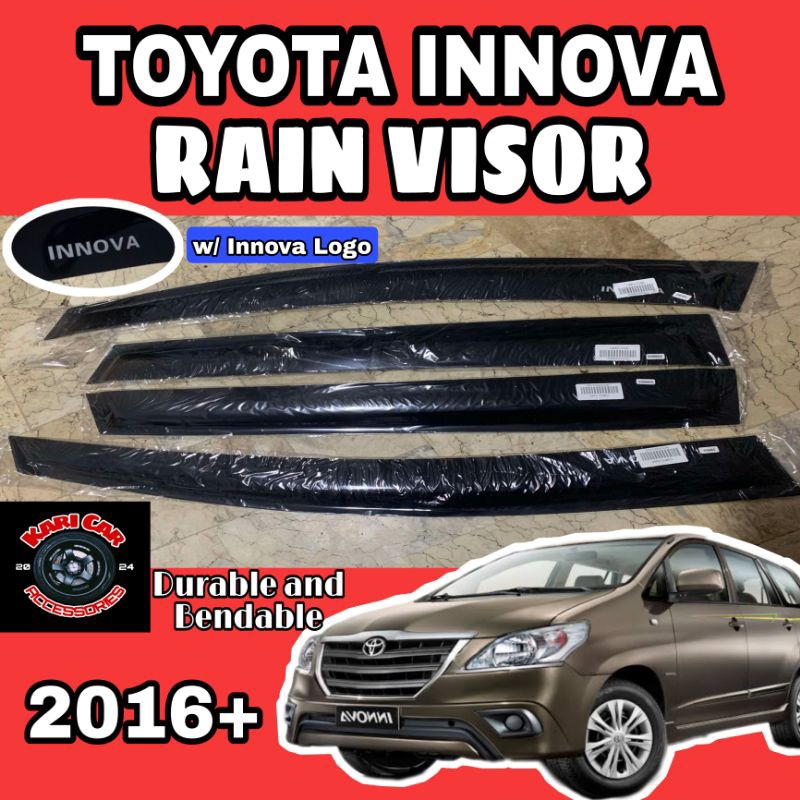 Toyota Innova 2016+ (Rain Visor) | Shopee Philippines