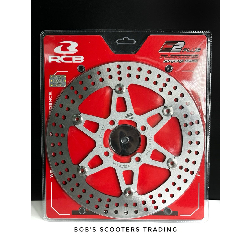 RCB E2+ Series Alloy Front Disc Plate Sniper 135 / Mio (267MM) | Shopee ...