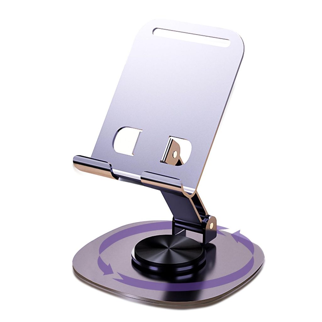 Metal celephone stand Full Carbon Steel 360° Infinite Rotation Luxury ...