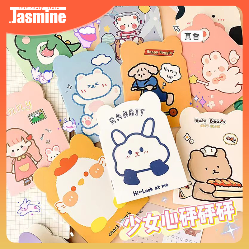 A6 Mini Notebook Cute Cartoon Design Kawaii Shaped Portable Notebook ...