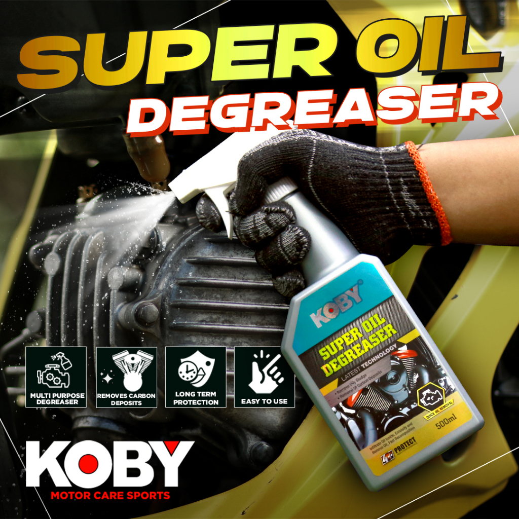 Koby Super Oil Degreaser/Cleaner (500ml/PC) | Shopee Philippines