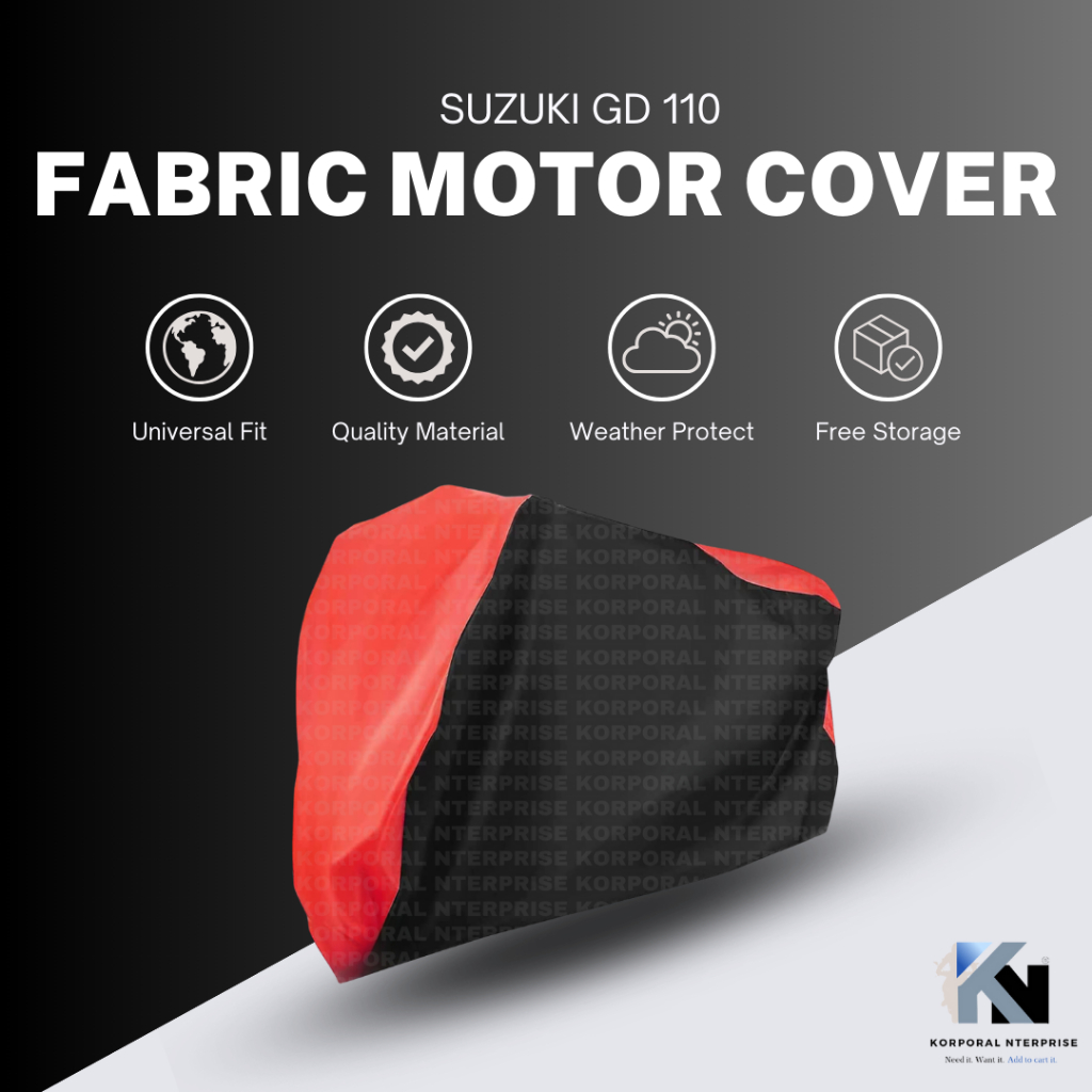 SUZUKI GD 110 - Waterproof Motorcycle Cover Maganda ang Quality at ...