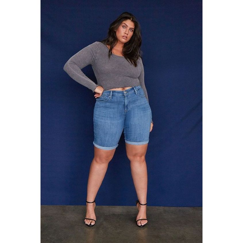 SERGIO VITTORIO BIG SIZE TOKONG SHORT STRETCHABLE DENIM SIZE 32-42 | Shopee Philippines