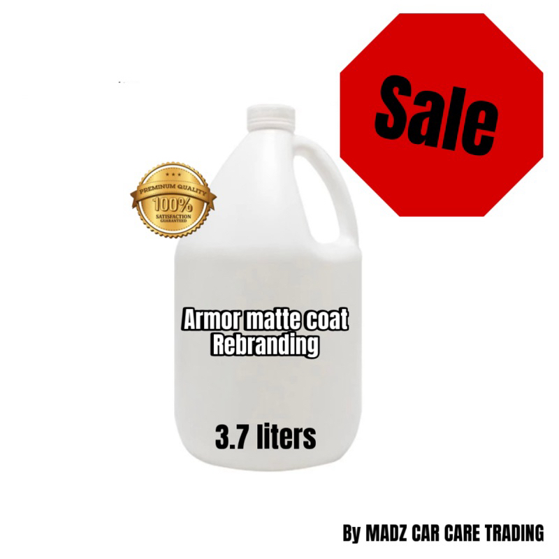 Armor matte coat Rebranding (1 GALLON) | Shopee Philippines