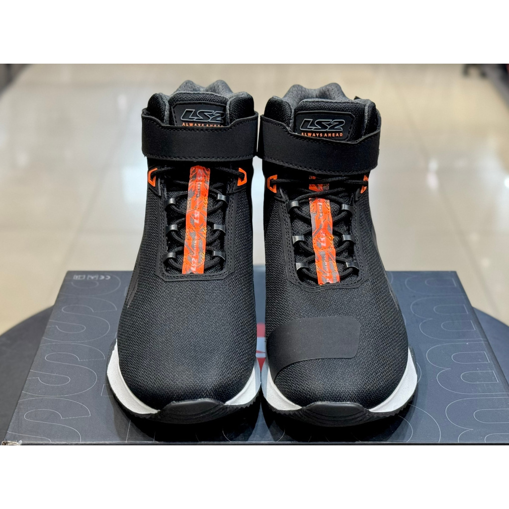 LS2 Riding Boots - Acrux Man (Black HIV Orange) | Shopee Philippines