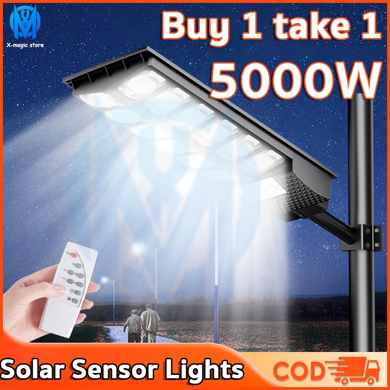 Double Layer Solar Street Light With Motion Sensor Street Lamp | Shopee ...