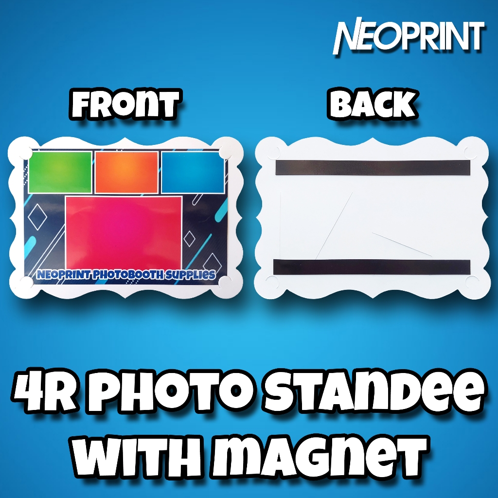 4R PHOTO STANDEE WITH MAGNET STRIPS | Shopee Philippines
