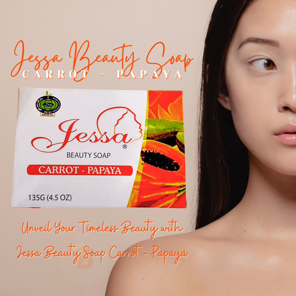 Jessa Herbal Beauty Soap - Carrot & Papaya 135g | Shopee Philippines