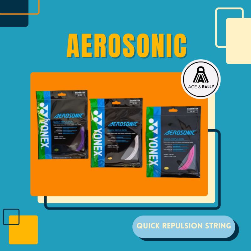 YONEX Aerosonic badminton string | Shopee Philippines