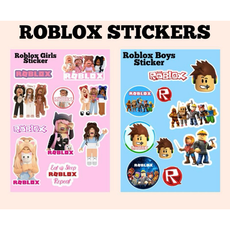 Roblox Sticker Vinyl glossy waterproof sticker | Shopee Philippines