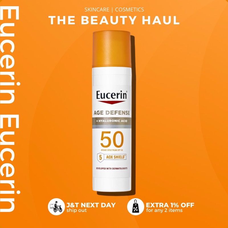 Eucerin Sun Age Defense Hyaluronic Acid SPF50 75ml | Shopee Philippines