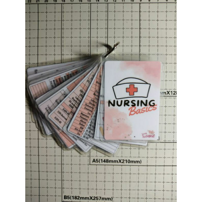 Nursing Flashcards (Keychains) | Shopee Philippines