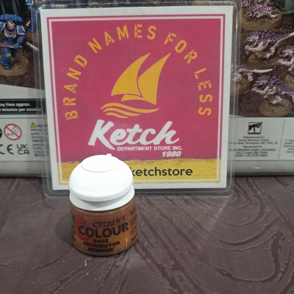 Warhammer Citadel Colour Paint BASE RETRIBUTOR ARMOUR 12ML 21-35 ...
