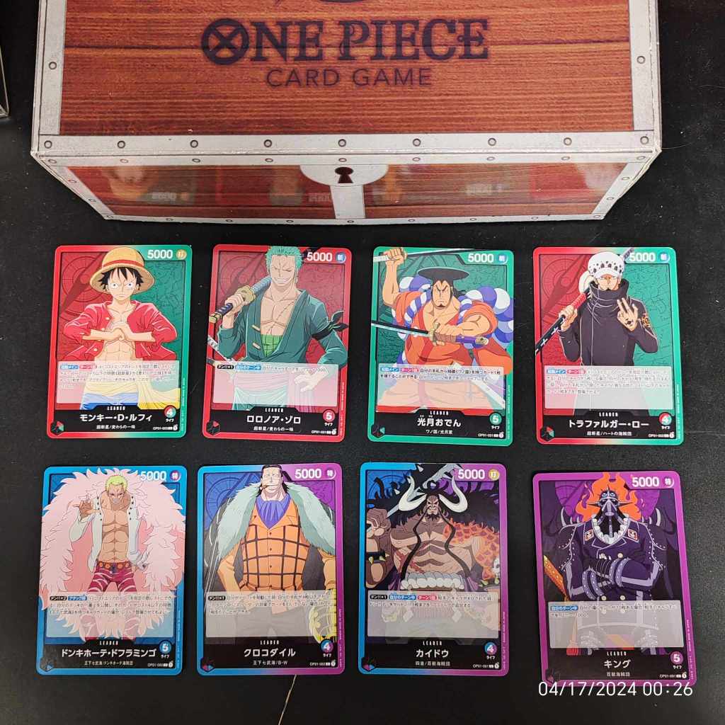 One Piece TCG - OP01 Leader Cards | Shopee Philippines