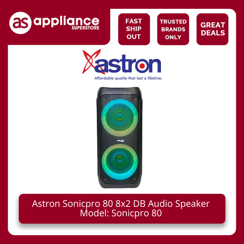 Astron Sonicpro 80 DB Audio Speaker | Shopee Philippines