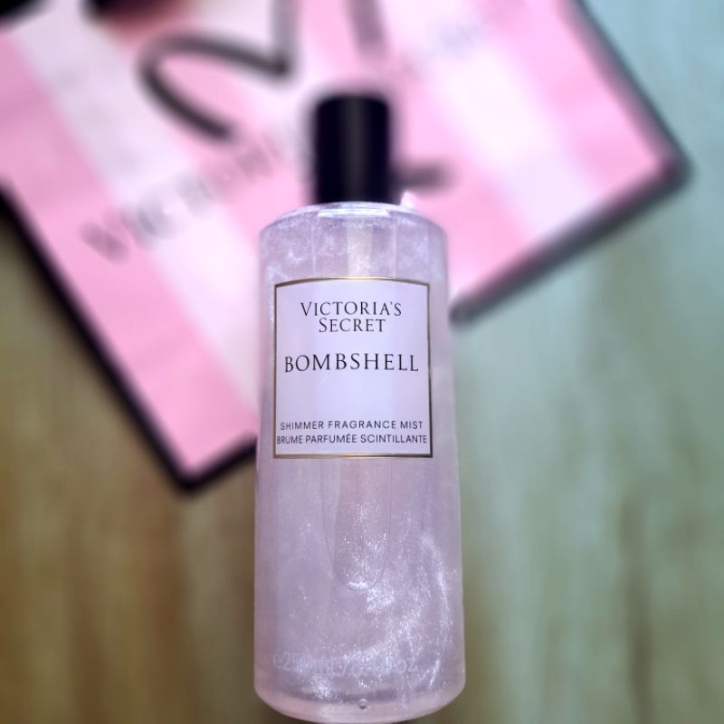 Original Victoria's Secret USA VS Bombshell Shimmer Fine Fragrance Body ...