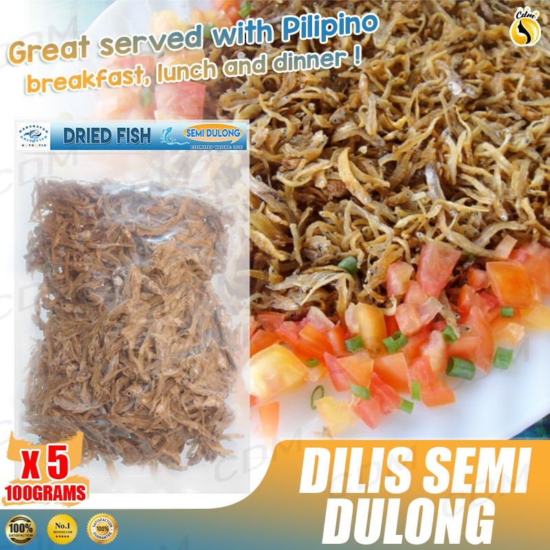 Dried Fish Semi Dulong Dilis 500g / 1kg Dried Anchovies / Gourmet Dried ...