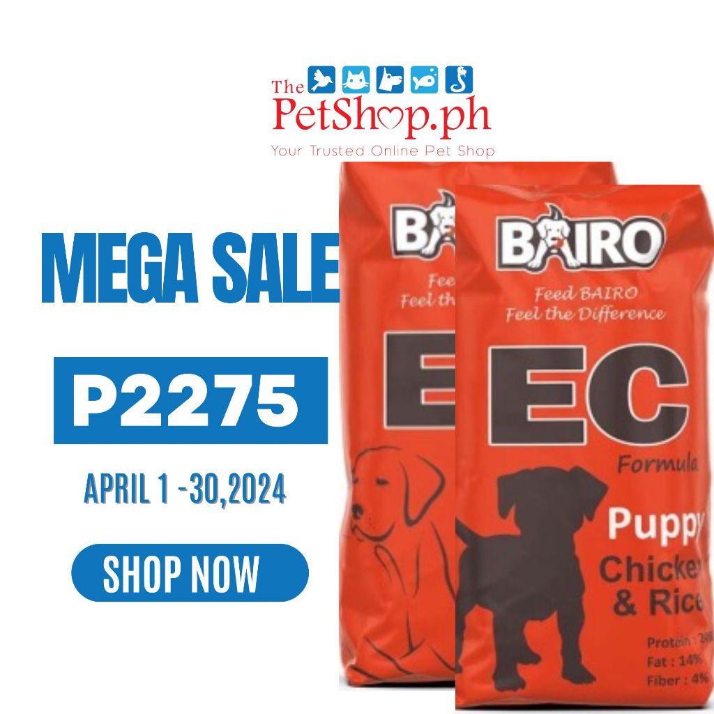 BAIRO Dry Dog Food 20kg ( Adult / Puppy ) | Shopee Philippines