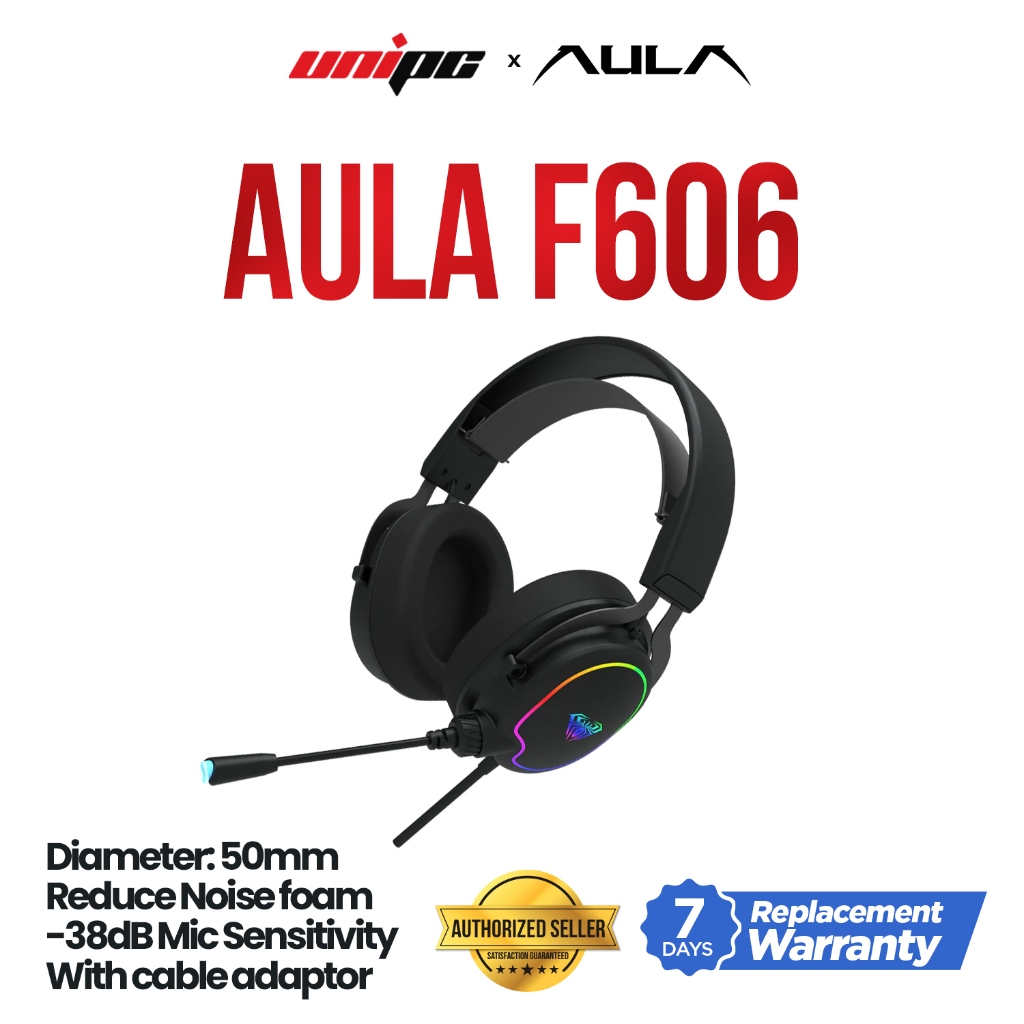 Aula F606 Wired Gaming Headset | Shopee Philippines