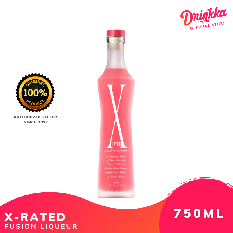 X-Rated Fusion Liqueur Vodka 750ml | Shopee Philippines