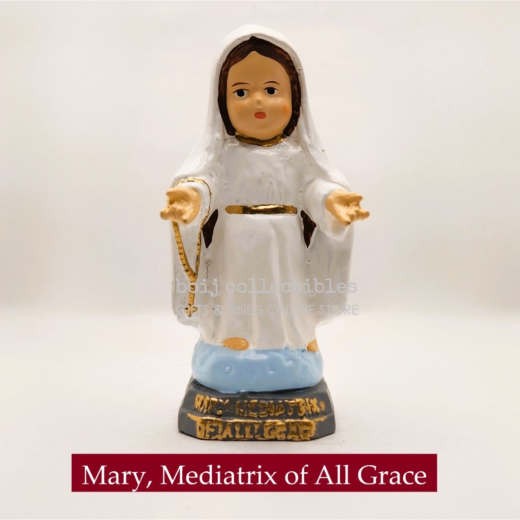 Chibi Religious Mini Statues Holy Family Sto. Nino Virgin Mary St ...