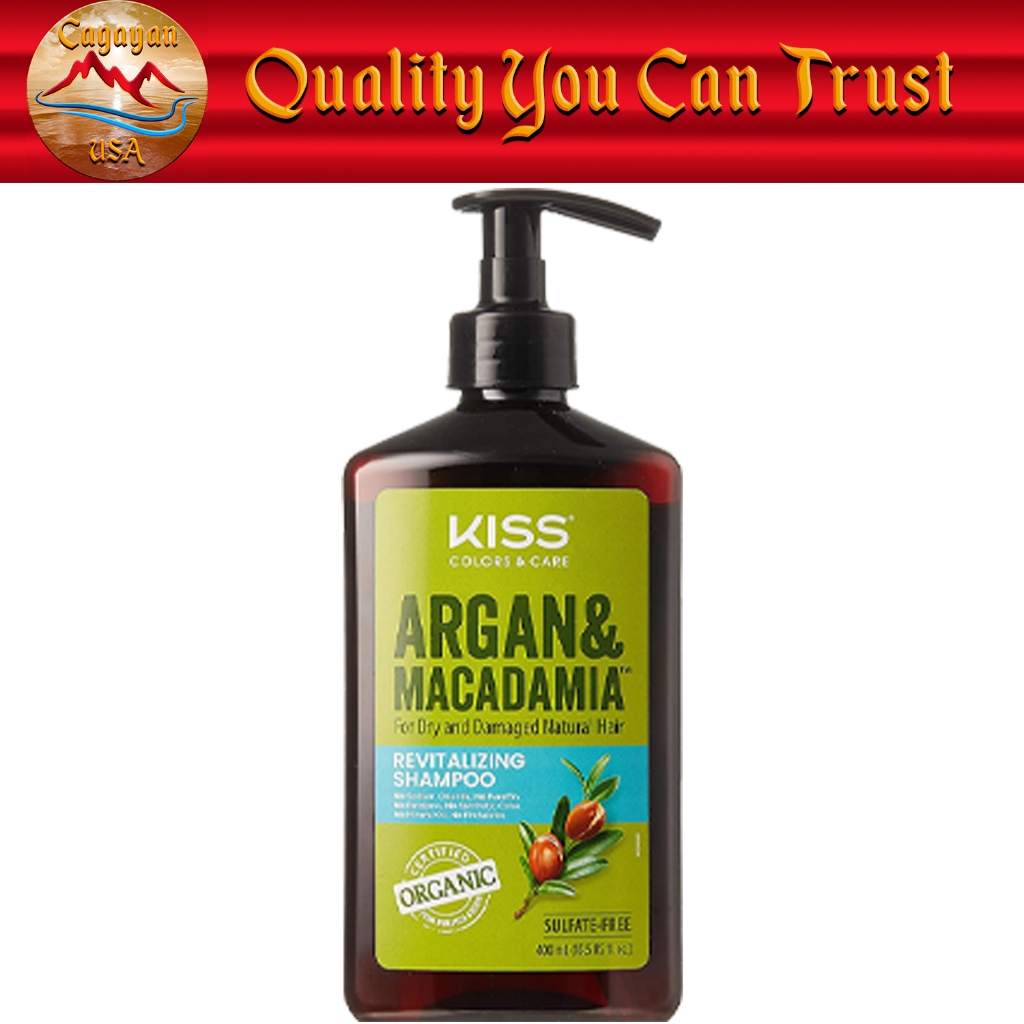 Kiss Colors & Care Argan & Macadamia Shampoo | Shopee Philippines