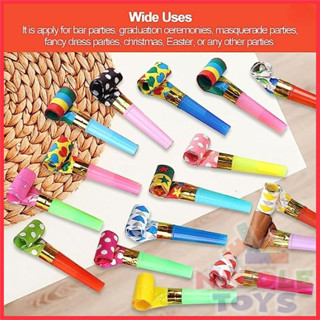 Party Blower, Colorful Birthday Noisemakers Birthday Blow Horns Party ...