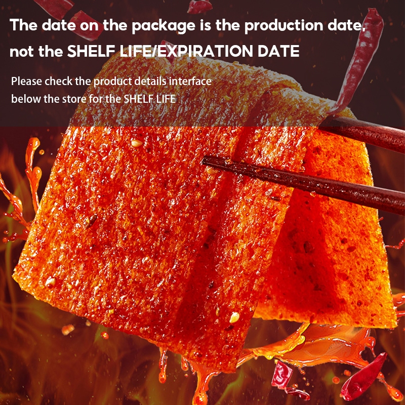 CHOCMET 4 in 1 Latiao Snack Mixed Spicy Strips Stick Cube Snacks ...